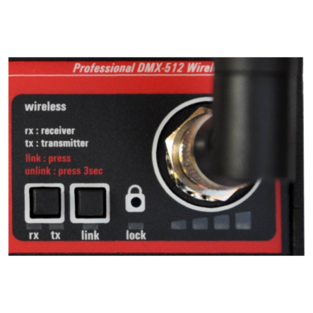 Swisson XSW Wireless DMX Transceiver Opto-isolator