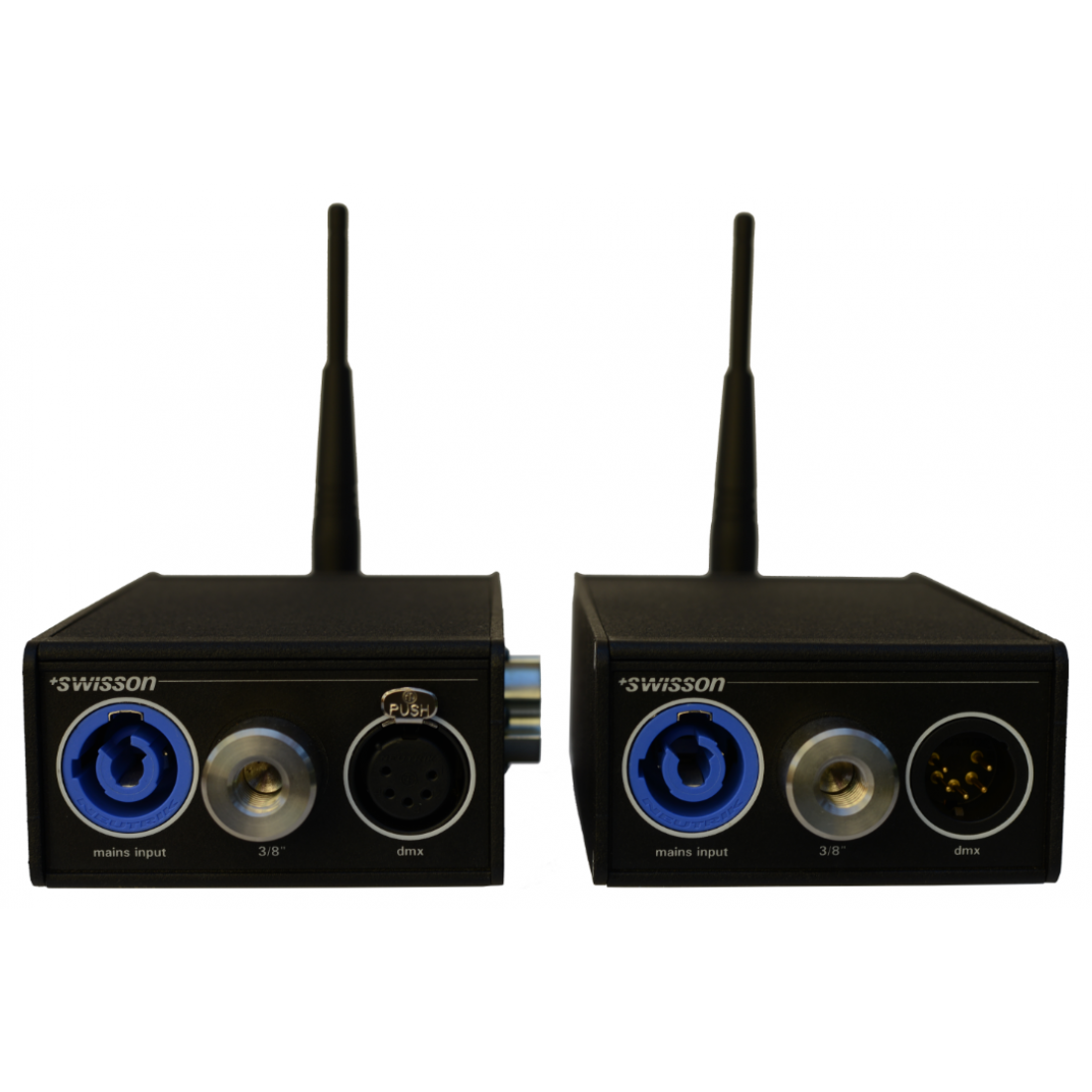 Swisson XWL Wireless DMX CRMX transmitter and receiver