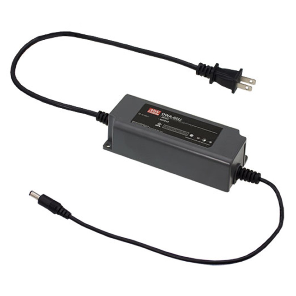 Mean Well 12vDC 5a Class 2 power supply | OWA-60U-12