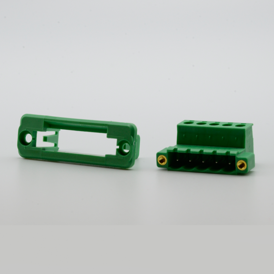 Phoenix Contact 5 conductor pluggable through hole header - 1852053 ...