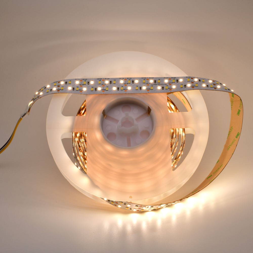 12V 240/m Double Row ProColour Vari-White LED Ribbon - 2.5m