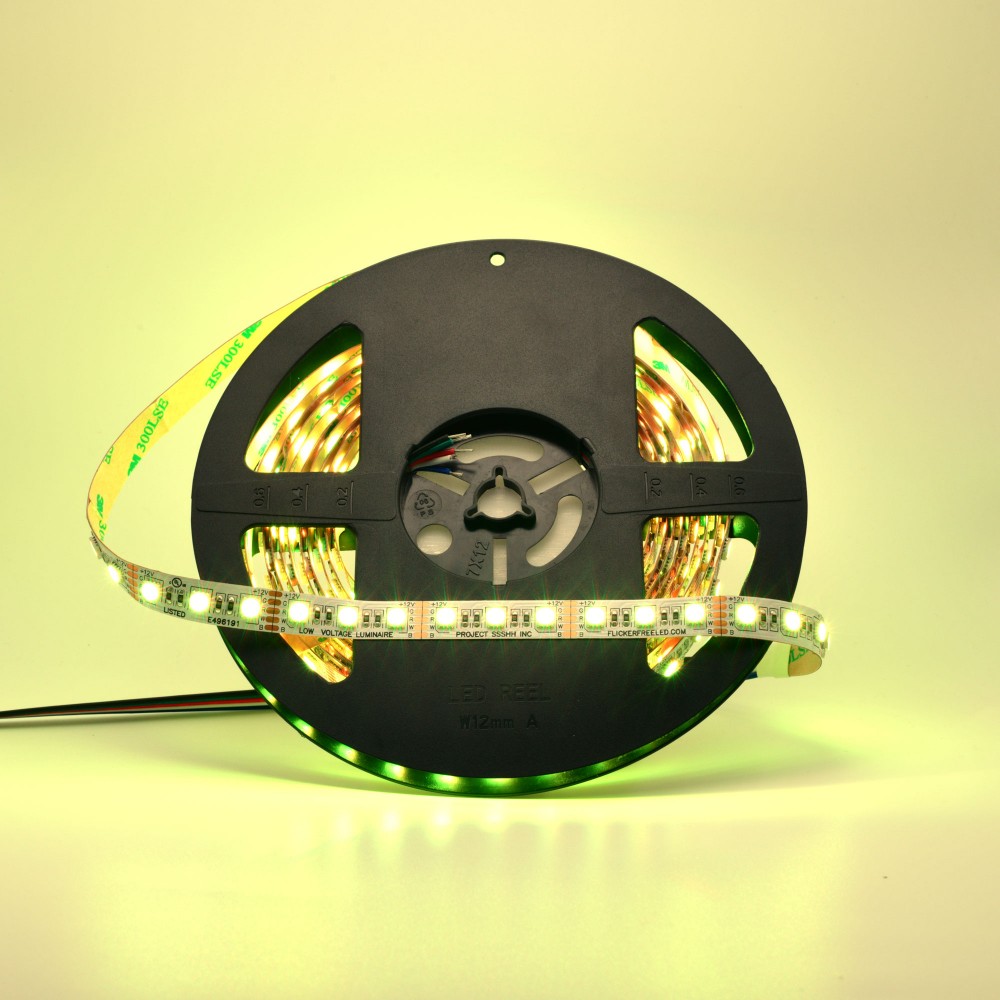 12V ProColour RGBA Single Chip LED Ribbon - 5m