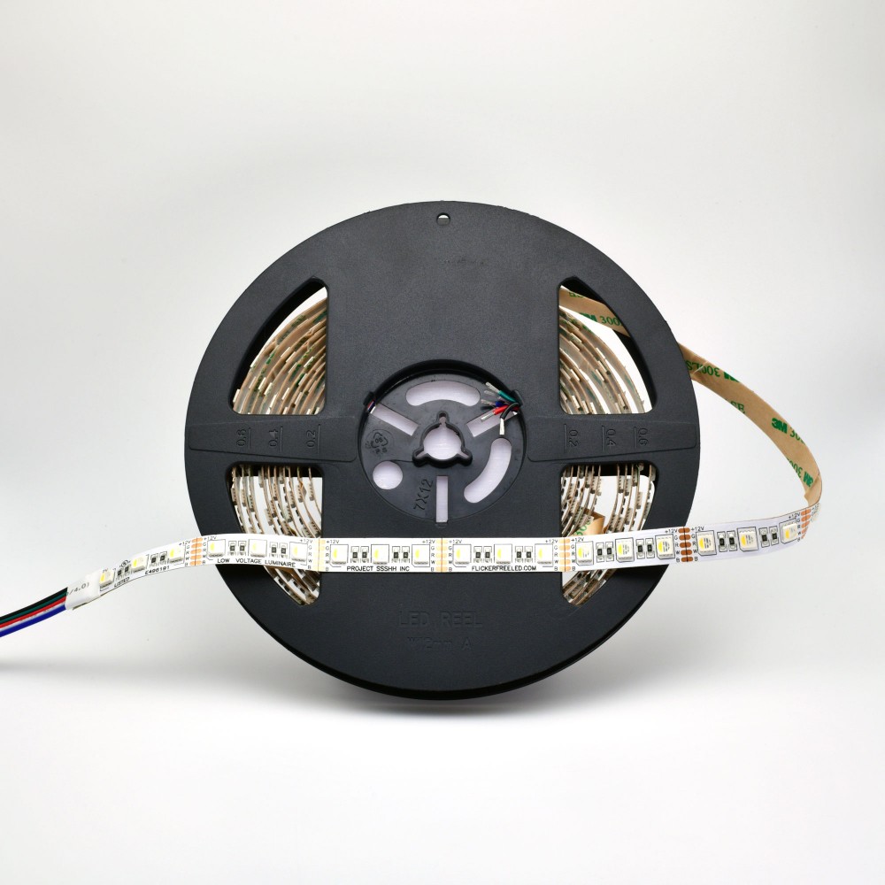 12V ProColour RGBW Single Chip LED Ribbon - 5m