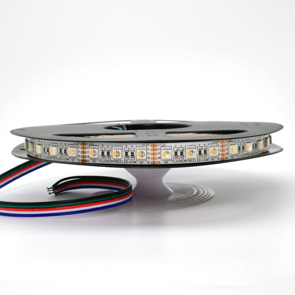 12V ProColour RGBW Single Chip LED Ribbon - 5m