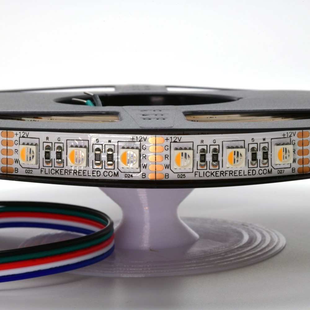 12V ProColour RGBW Single Chip LED Ribbon - 5m